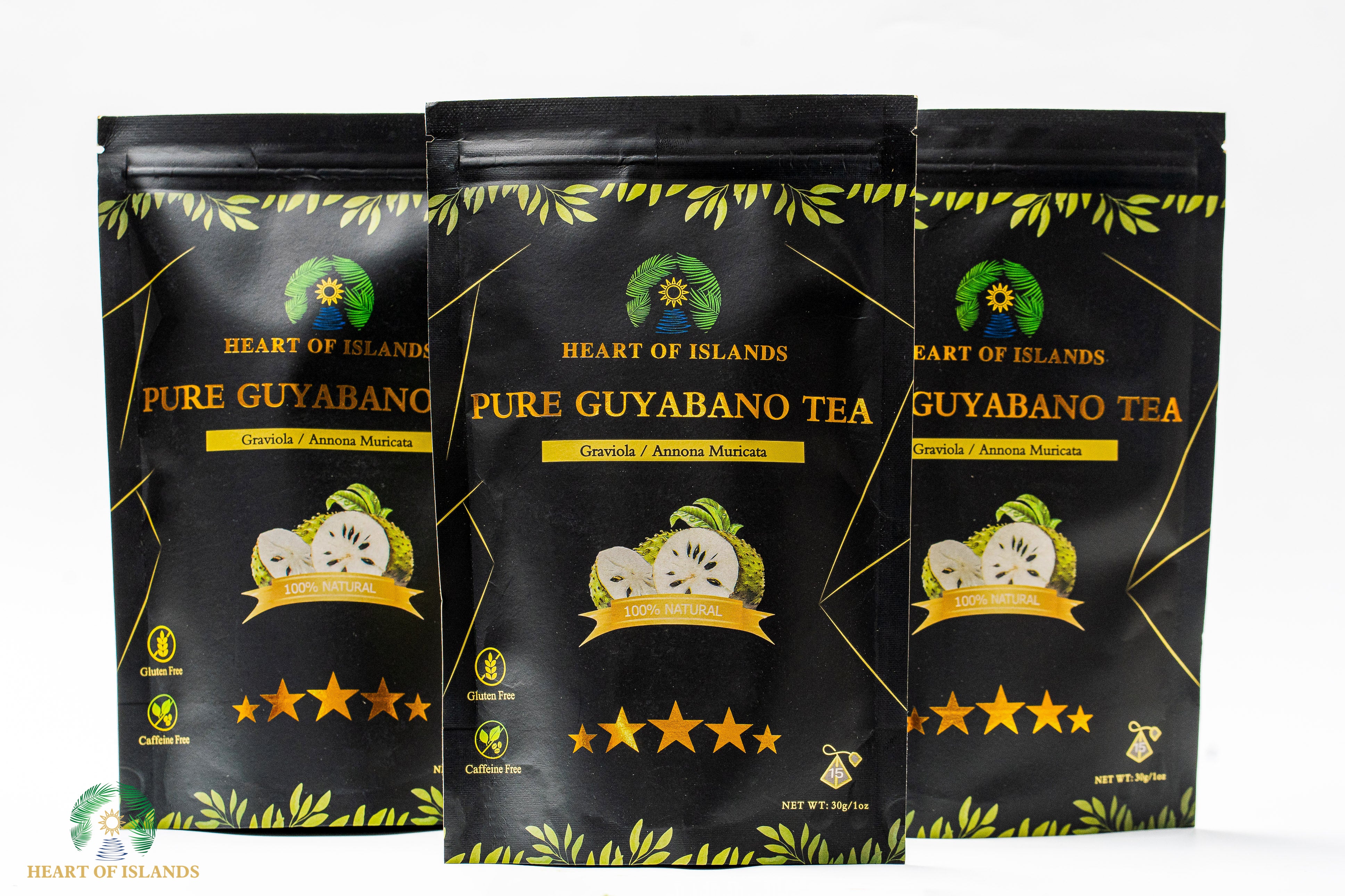 PURE Guyabano Bulk Tea Box - 3 Pouches – HEART OF ISLANDS